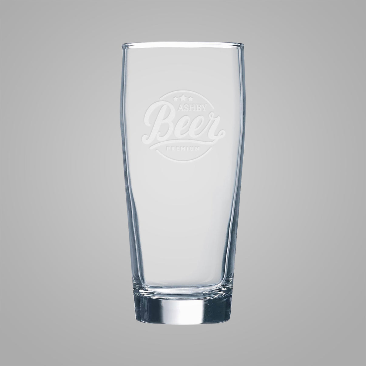 Personalized 16 oz Willi Becher Glass – Etchified